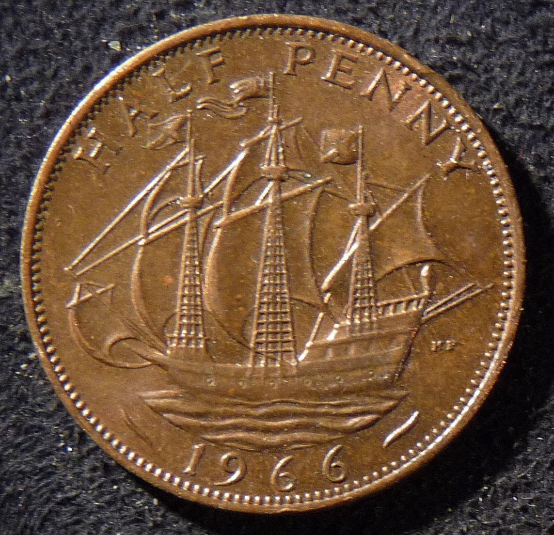 1 2 half Penny 1966 1-2-half-penny-1966